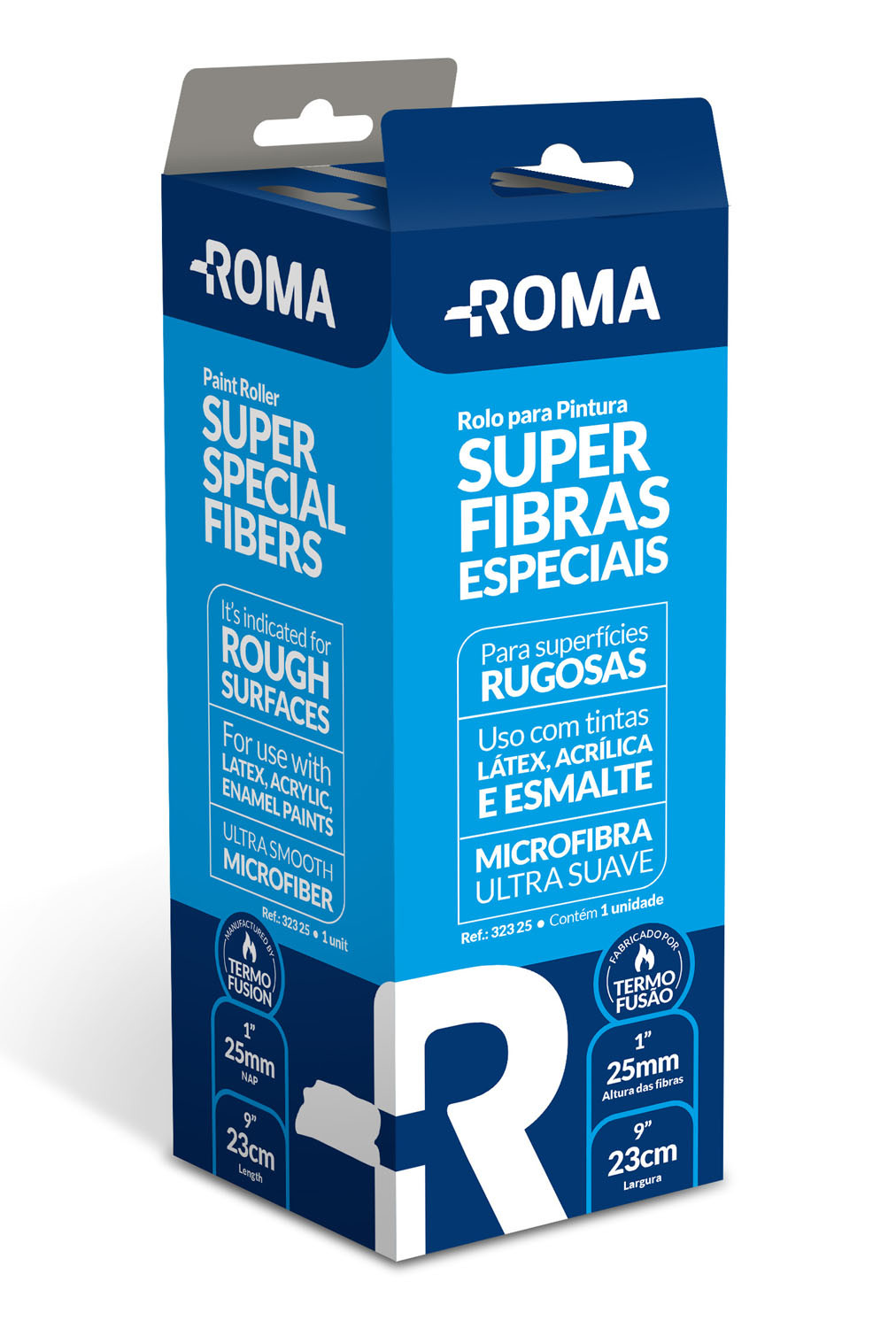 323 25 – Rolo de lã – Super Fibras | Pincéis Roma